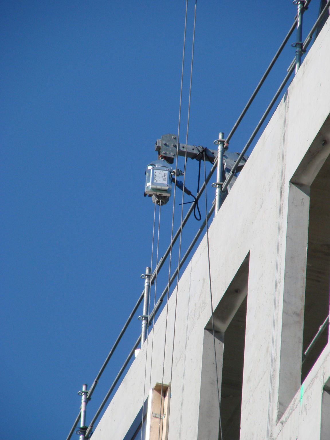 Anchoring devices for work at height