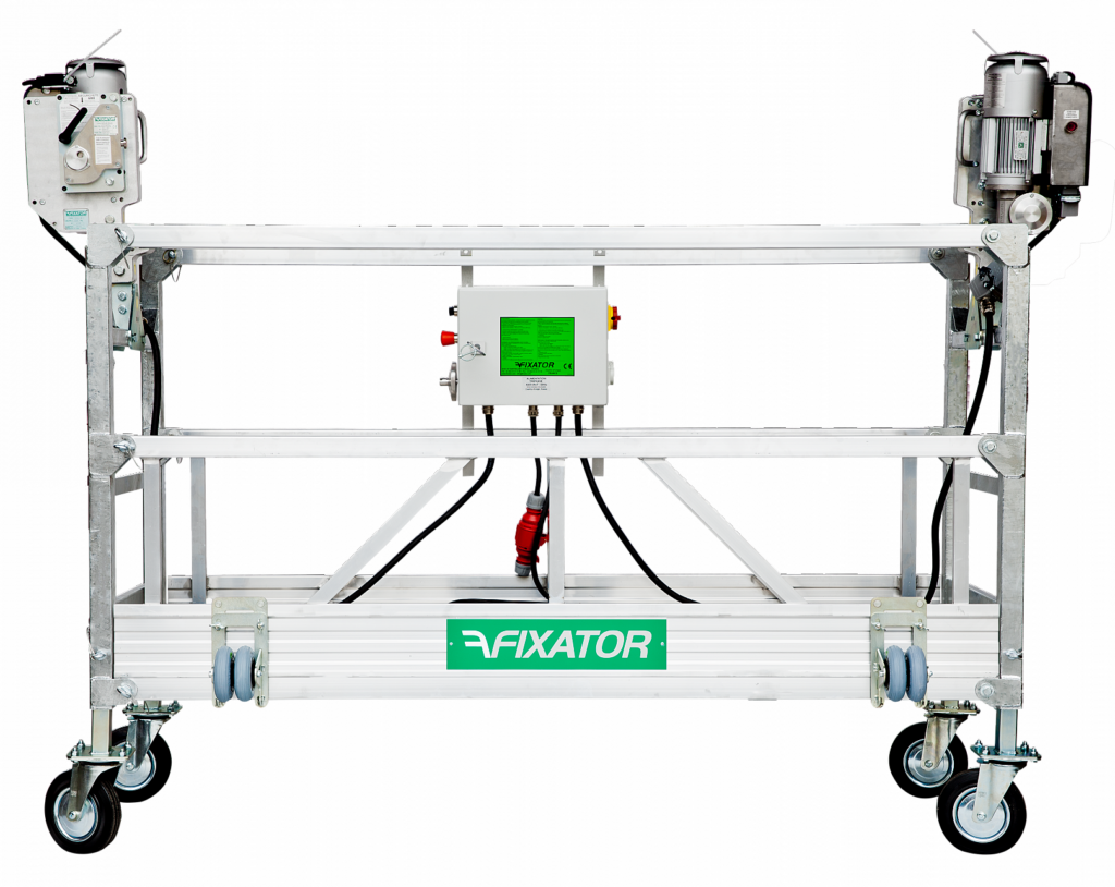 Plateforme suspendue Moduleco | FIXATOR : Fabricant de treuils ...