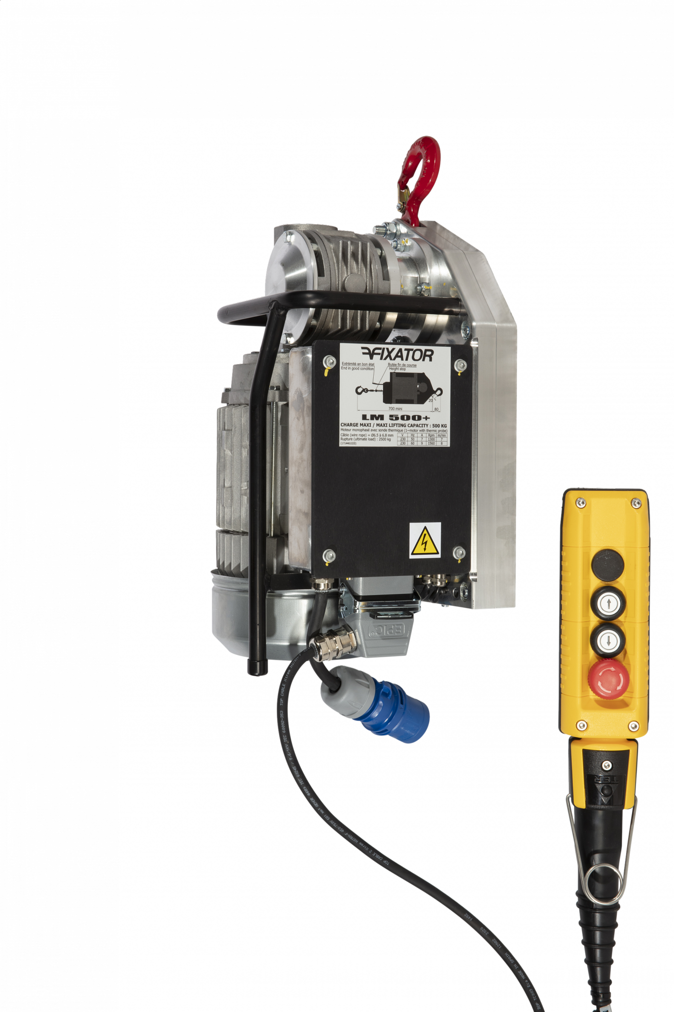 Treuils et palans à câble passant pour levage de personnes et de charges